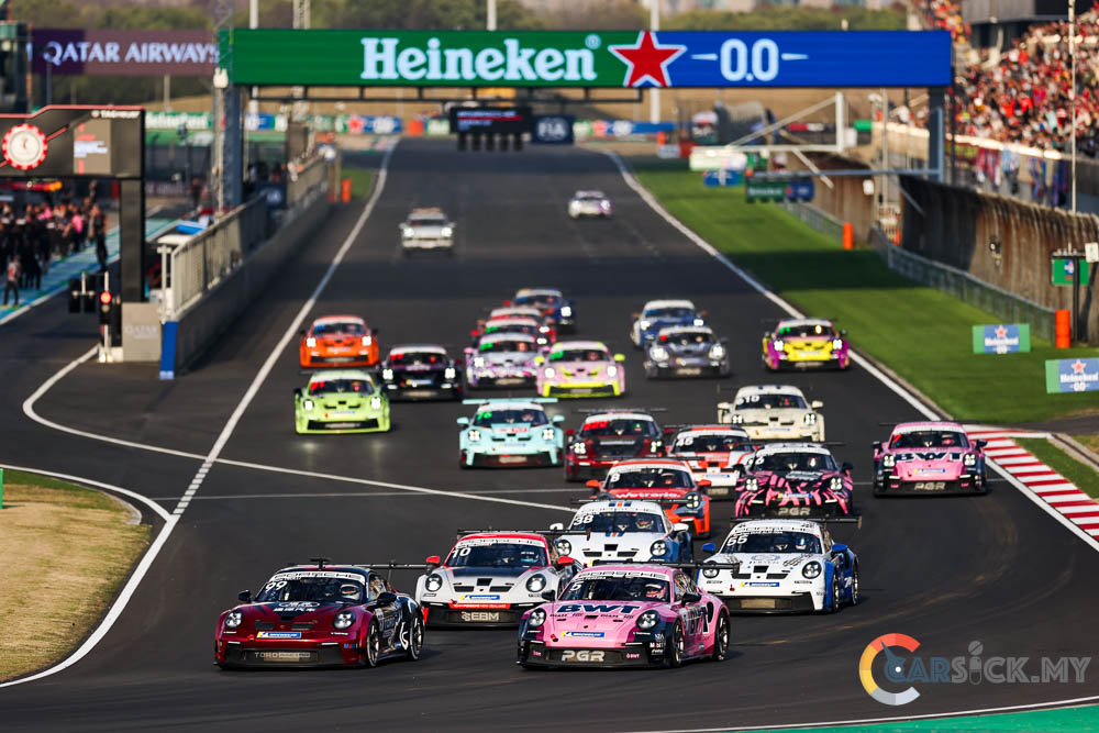 Enzo Trulli Shines on Debut Amid Drama at Porsche Carrera Cup Asia ...