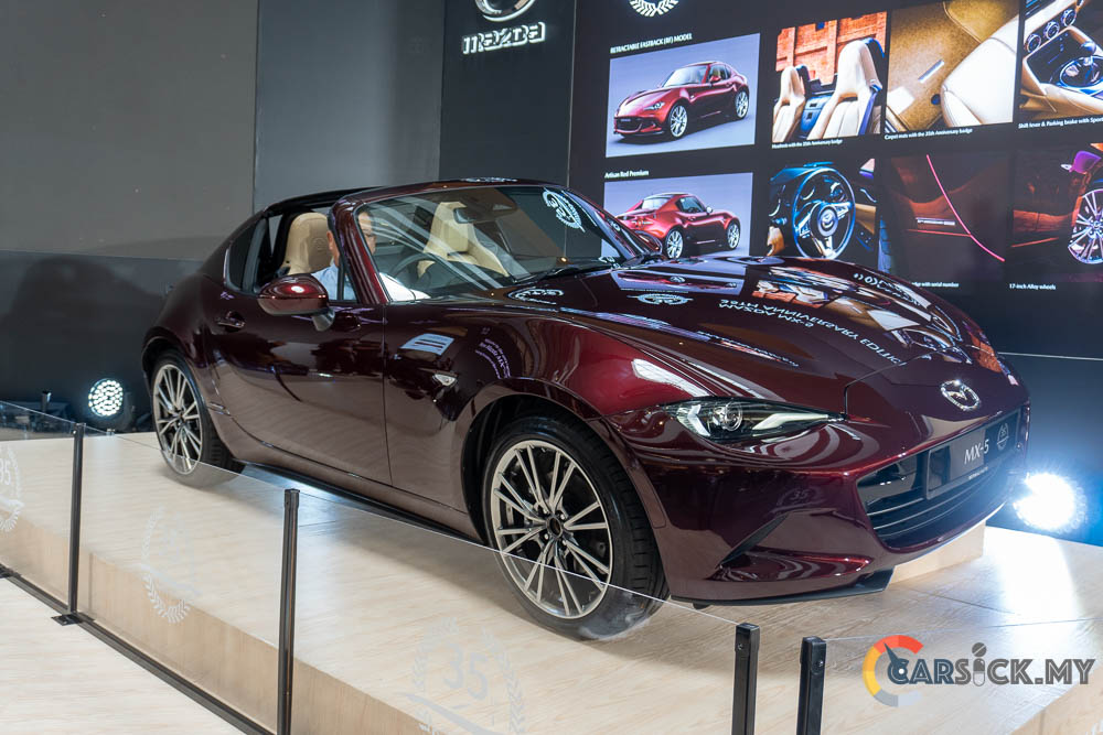 Mazda Unveils the Limited-Edition MX-5 35th Anniversary in Malaysia ...
